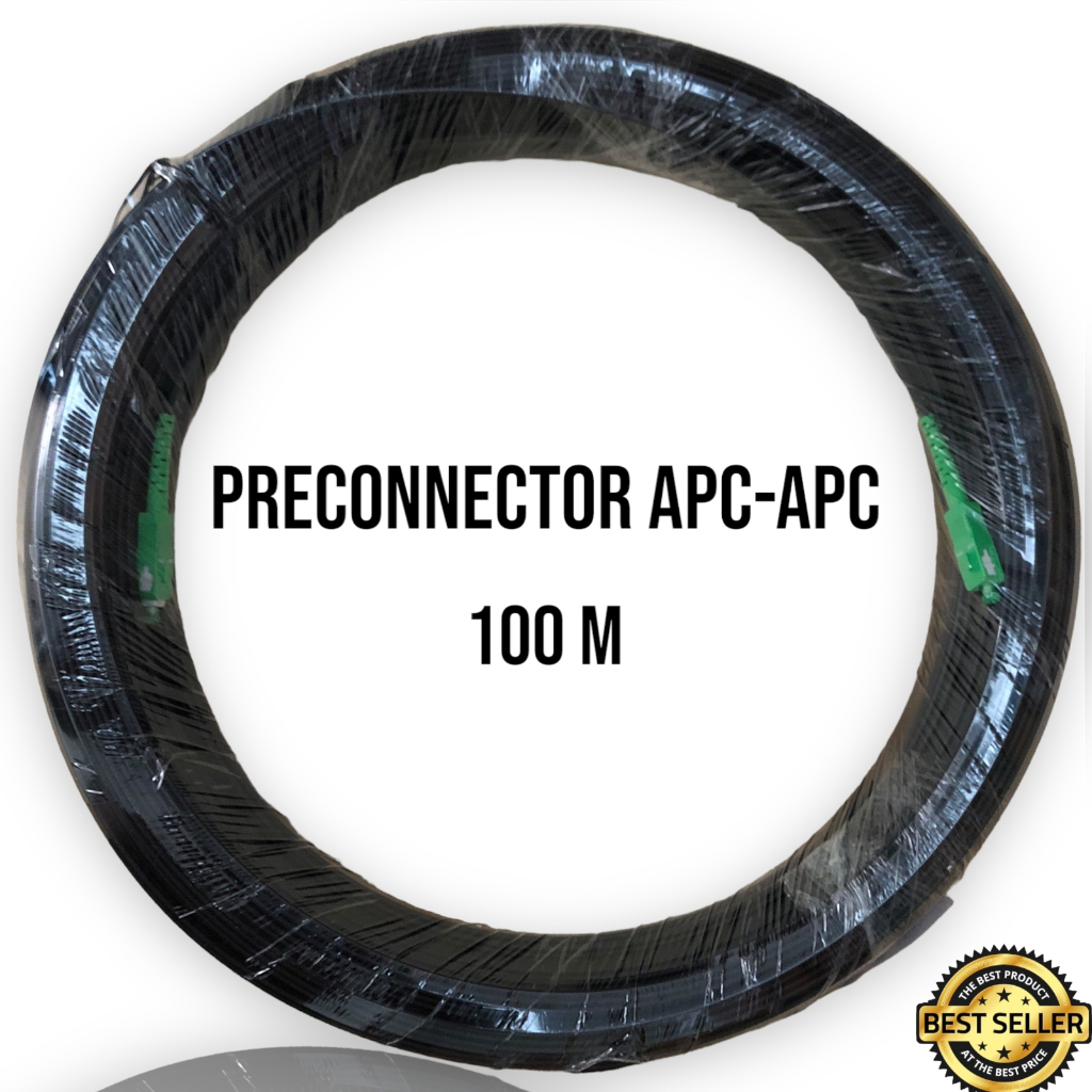 Jual precon 100m sc upc preconconector fiber optik | Shopee Indonesia