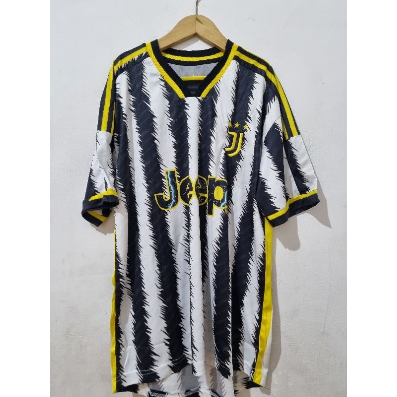 Jual Jersey bola klub eropa warna putih-hitam printing terbaru | Shopee ...