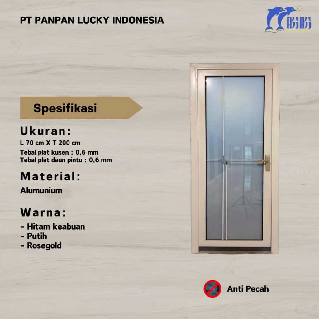 Jual PINTU TOILET ALUMUNIMUM/PINTU TOILET PANPAN/PINTU ALUMUNIUM/PINTU ...