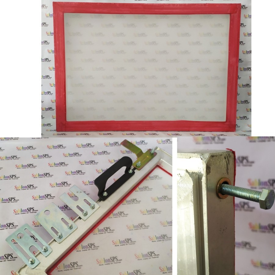 Jual Screen Alumunium 40x60 T61 Putih | Shopee Indonesia