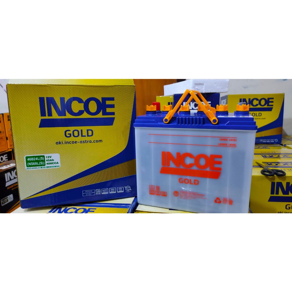 Jual AKI MOBIL HONDA HRV INCOE GOLD BASAH NS60LS 12V 45AH | Shopee Indonesia