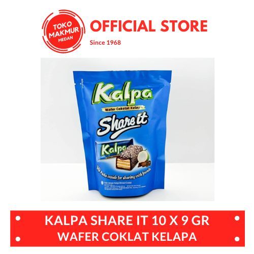Jual KALPA SHARE IT 10 X 9 GR - WAFER COKLAT KELAPA | Shopee Indonesia