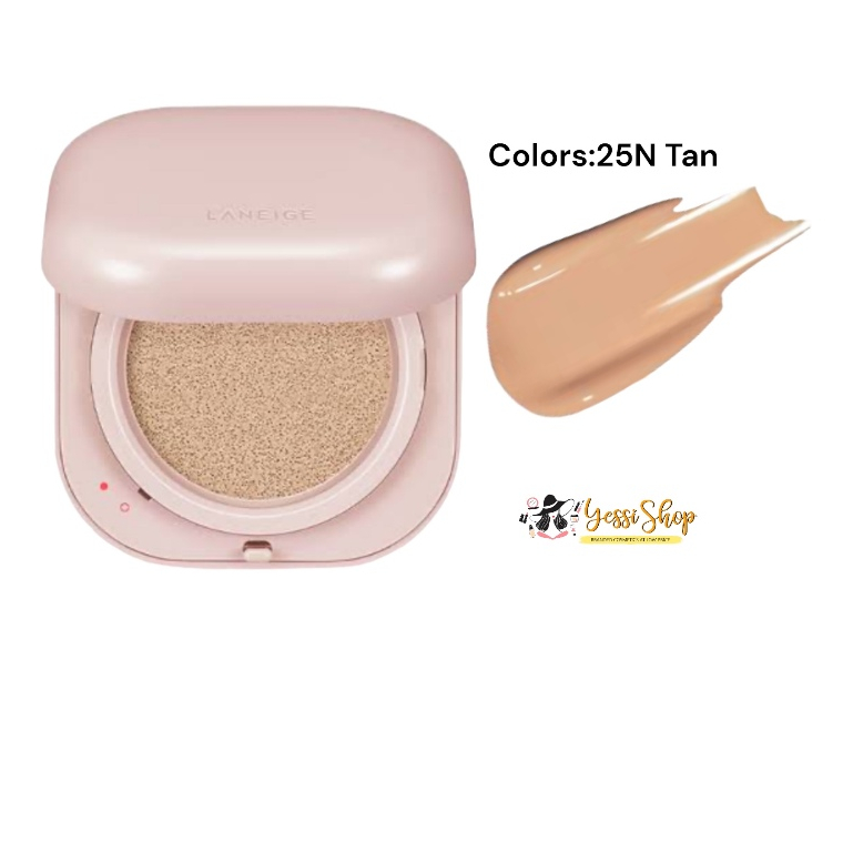 Jual LANEIGE NEO CUSHION GLOW FULL SET + 1 REFILL CUSHION SPF50+/PA ...