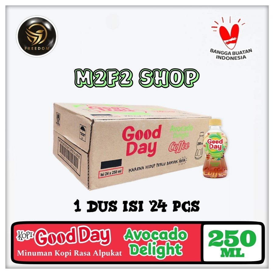 Jual Good Day Avocado Delight Coffee | Minuman Kopi Rasa Alpukat Botol ...