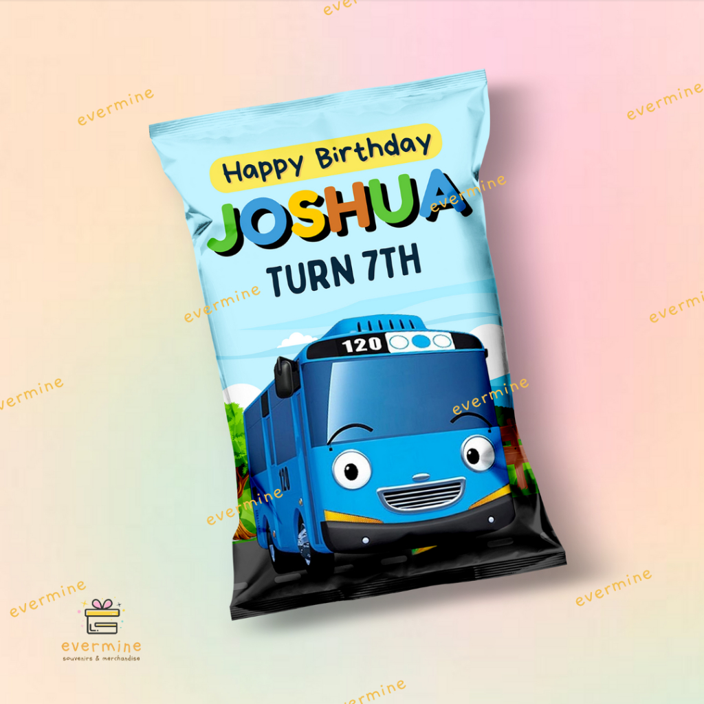Jual [Mini Tayo] Snack Pouch Birthday Ulang Tahun Custom Tema Free ...
