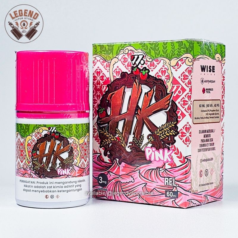 Jual FREEBASE - LIQUID HK V3 PINK Cereal Chocolate Strawberry Milk 60ML ...