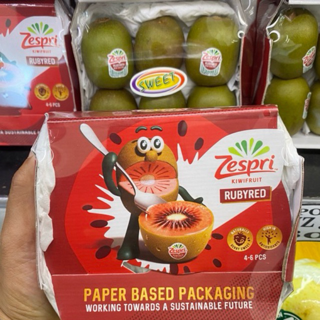 Jual Kiwi Red Zespri Premium Fresh import / Buah Kiwi Merah / pack | Shopee Indonesia