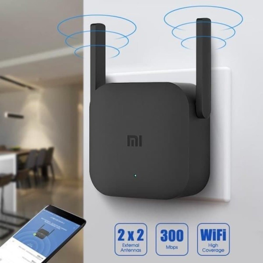 Jual Wifi Extender Xiaomi Mi WIFI REPEATER PRO WIFI AMPLIFIER Wireless ...