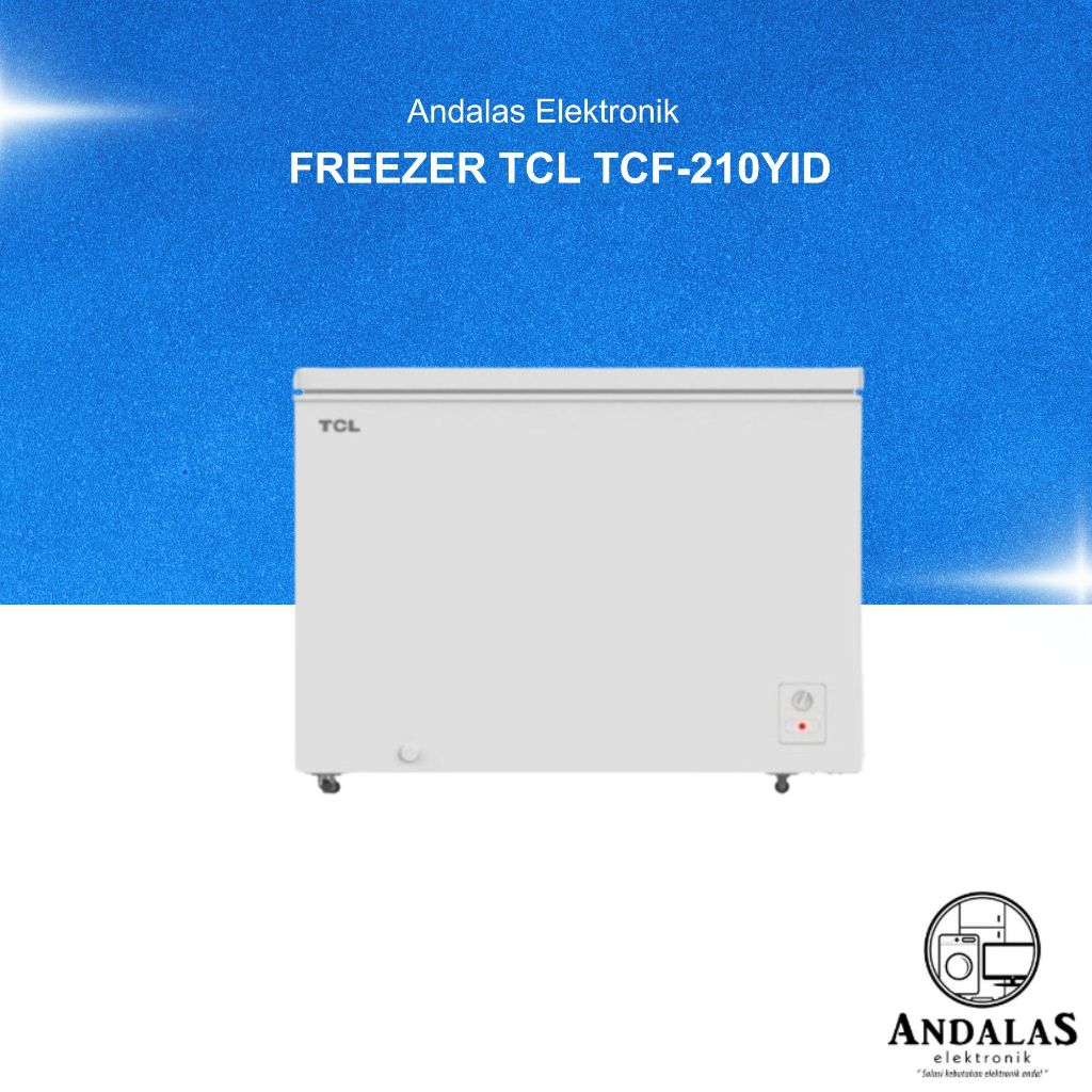 Jual Chest Freezer TCL 210 Liter Freezer Box TCF-210YID / TCF 210YiID ...