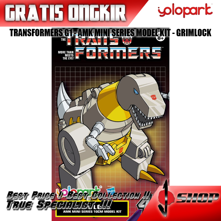 Jual YOLOPARK TRANSFORMERS G1 - AMK MINI SERIES MODEL KIT - GRIMLOCK ...