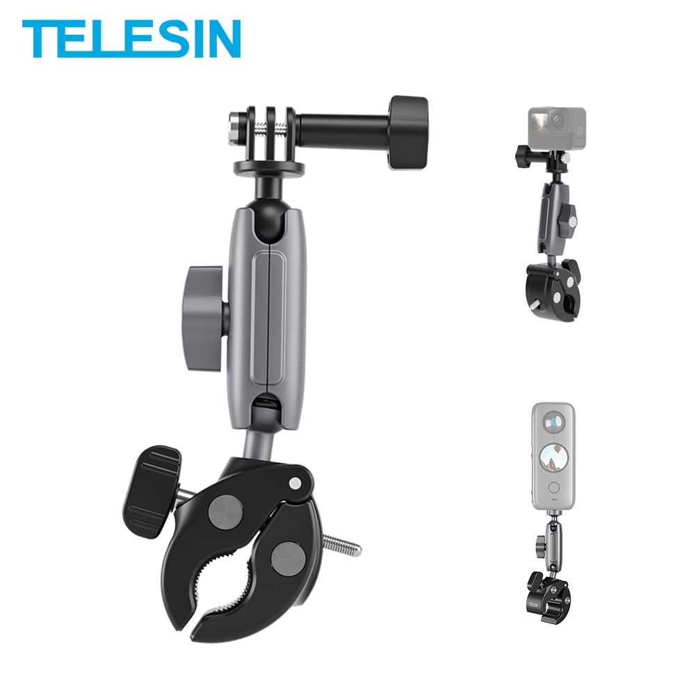 Jual TELESIN Motocycle Clip Handlebar Clamp Stang Motor Bike Bracket ...