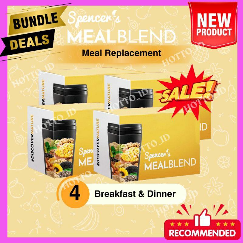 Jual PROMO!!! Spencer's MEALBLEND isi 4 BOX / Spencers MEAL BLEND ...