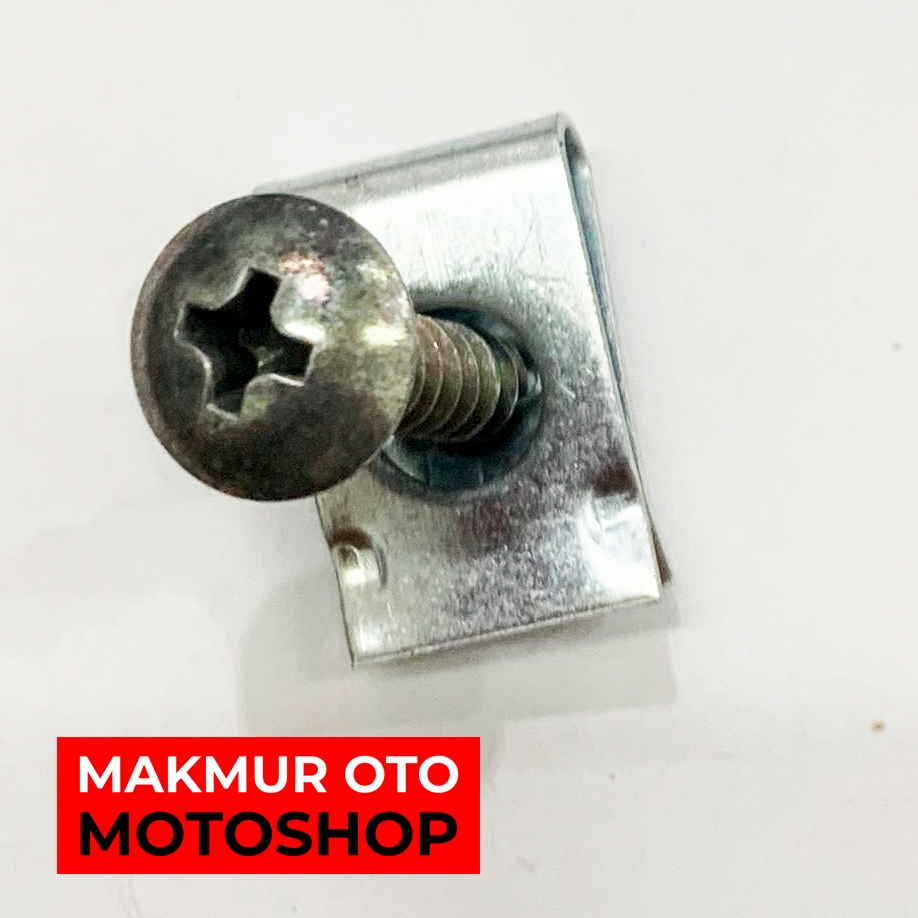 Jual Baut klip Skrup sekrup 4 x 16 bodi body motor batok Honda Vario ...