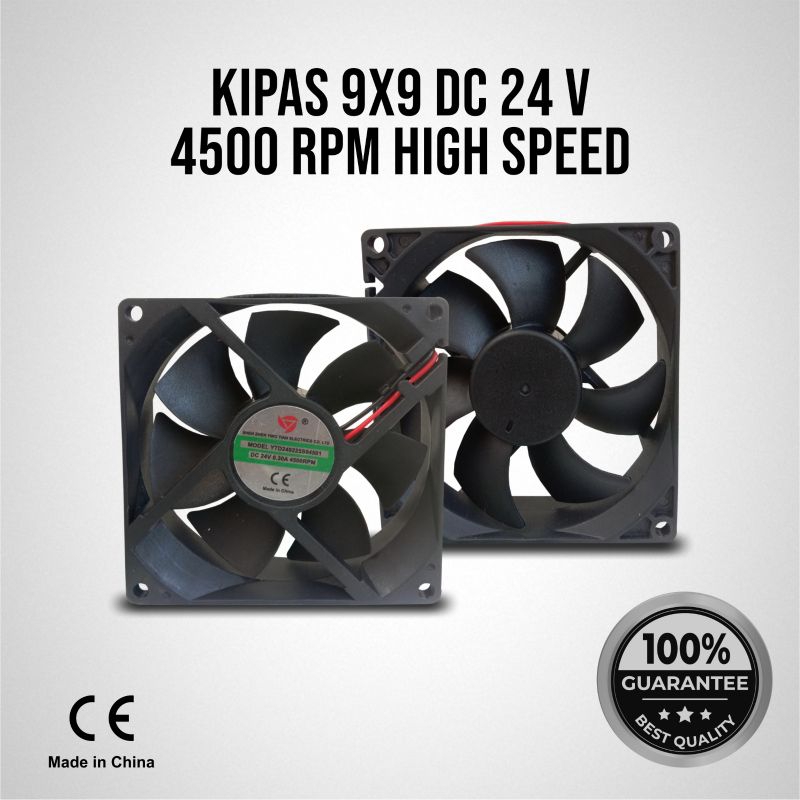 Jual KIPAS 9x9 DC 24V LAKONI 0.30A 4500rpm HIGH SPEED MESIN LAS LAKONI 900W, 9x9 cm | Shopee ...