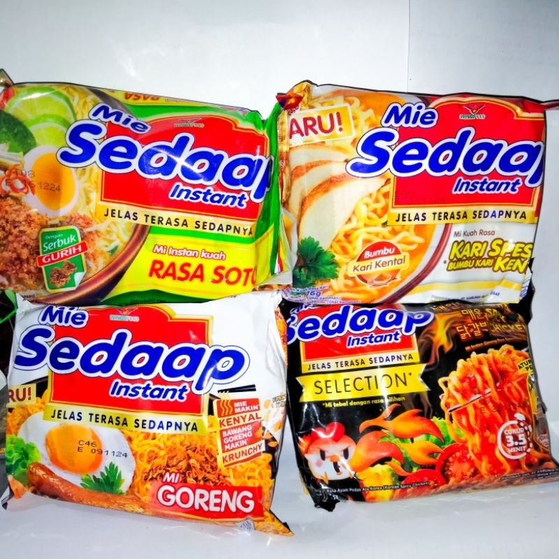 Jual Mie sedaap goreng, sedaap soto, sedaap kare, mie sedaap selection ...