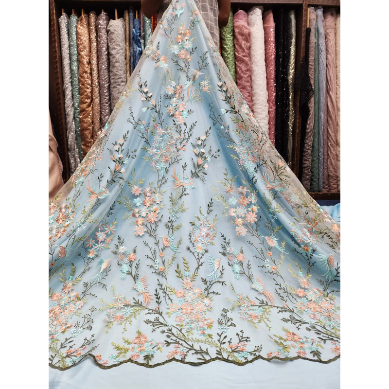 Jual Kain/Bahan tile Garden/ tile flower/ tile valentino/ tile murah ...