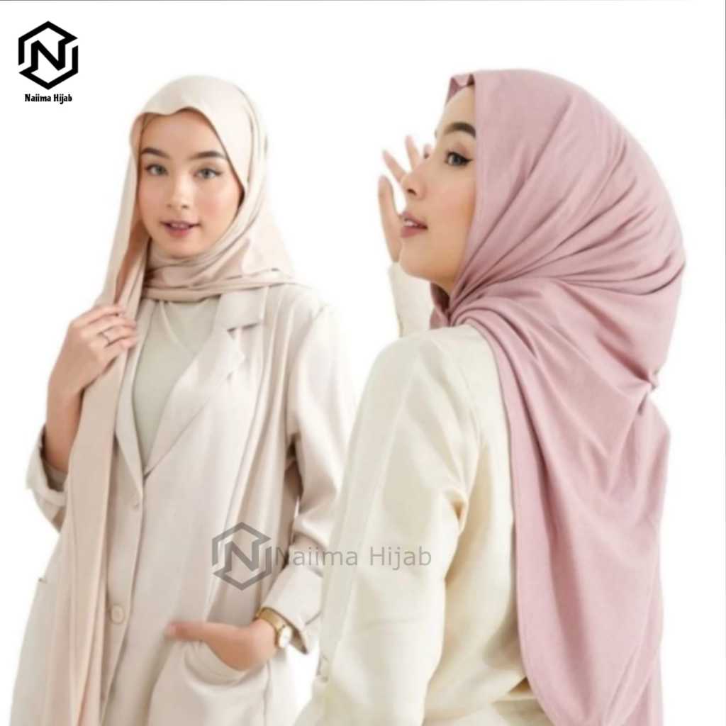 Jual PASHMINA RAYON OVAL SHAWL PREMIUM SIZE 180X75 STYLE ELEGANT SIMPLE ...
