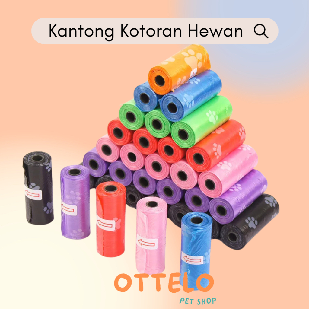 Jual Kantong Kotoran Hewan / Kantong Pup Kucing Anjing Poop Bag ...
