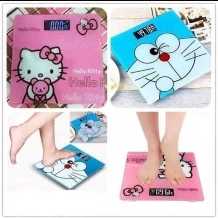Jual ALAT TIMBANGAN TIMBANG BADAN DIGITAL KARAKTER UKURAN BESAR 25 x 21 ...