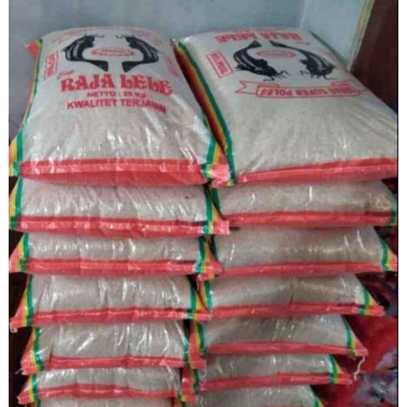 Jual Beras Pulen 25kg cap Raja Lele beras Alami ( Instant) | Shopee ...