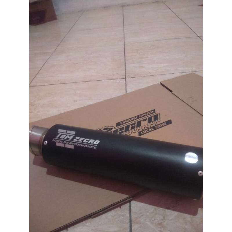 Jual silincer ORIGINAL TOM ZECRO BULET PANJANG | Shopee Indonesia