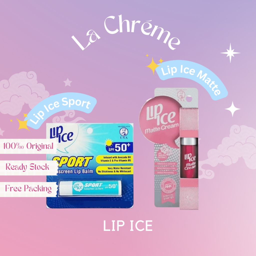Jual LIP ICE Sport Sunscreen Lip Balm SPF 50+ Sunscreen Sunblock ...