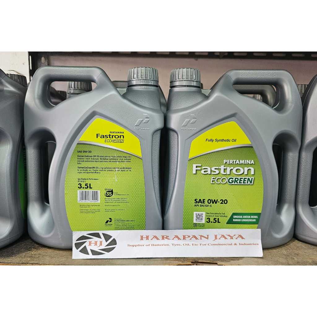 Jual OLI MOBIL PERTAMINA FASTRON ECOGREEN 0W20 @3,5L | Shopee Indonesia