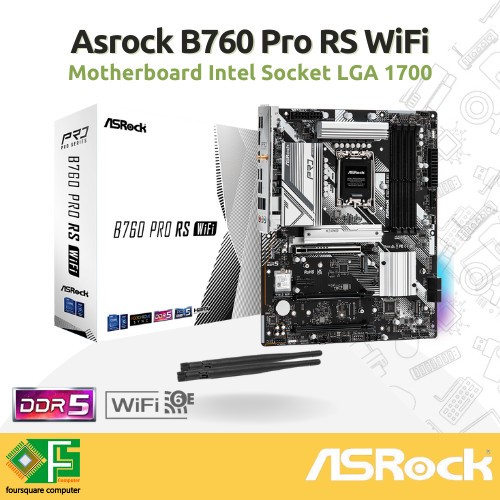 Jual Motherboard Asrock B760 Pro RS WiFi Mobo Intel LGA 1700 Resmi ...