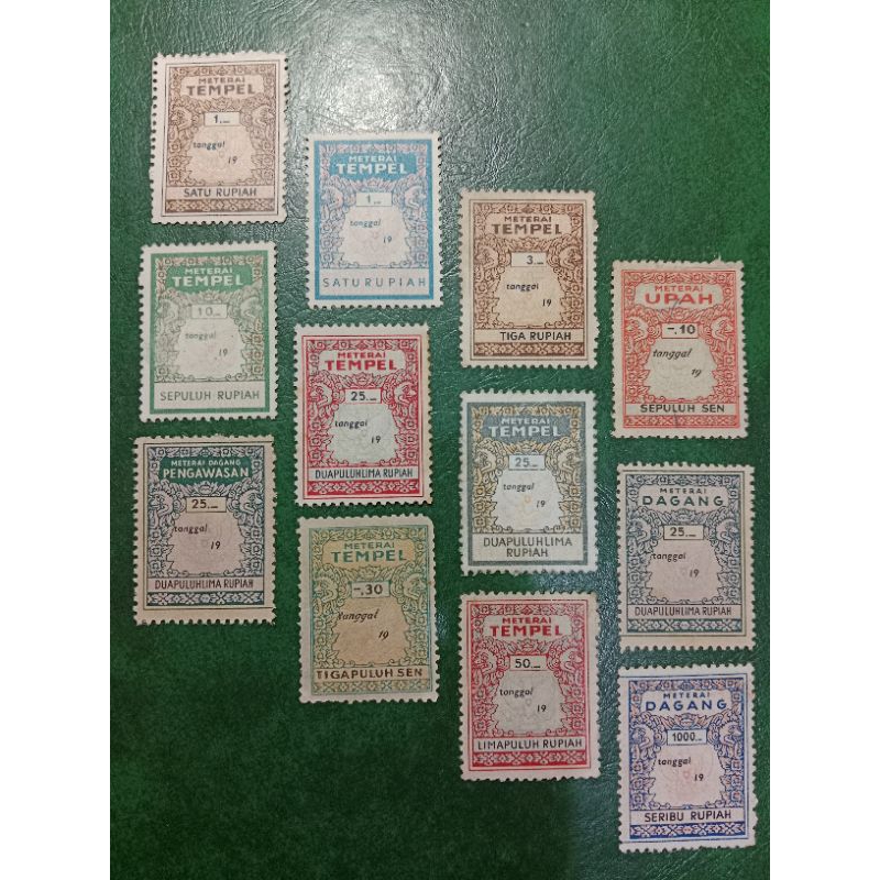 Jual materai Indonesia 12 pcs | Shopee Indonesia