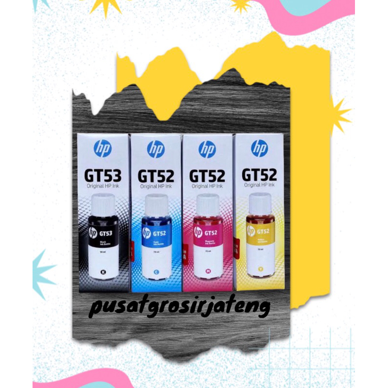 Jual Tinta HP GT53 GT52 For Printer TYPE GT5810 GT5820 Model Terbaru ...