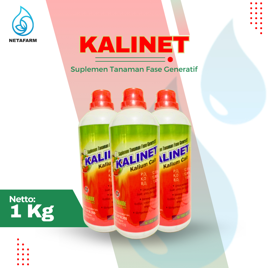 Jual Suplemen Tanaman Fase Generatif KALINET Kalium Cair 1000ML - 1pcs ...