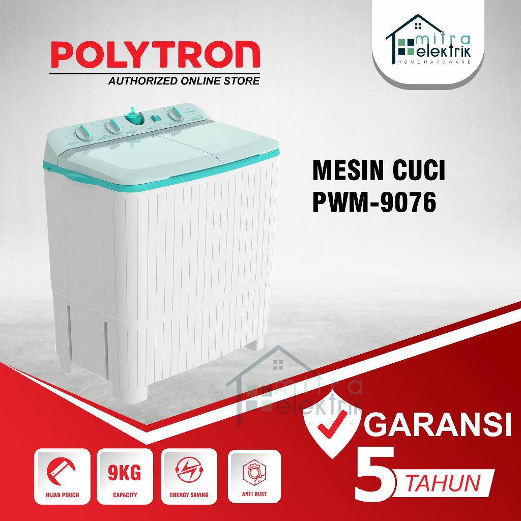 Jual Mesin Cuci Polytron Giant Hijab Series 9Kg / 10Kg | Shopee Indonesia