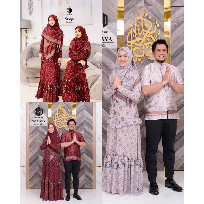 Jual SORAYA SERIES FAMILY RAYA COLLECTION AL EID ADHA BY OSD | Shopee ...