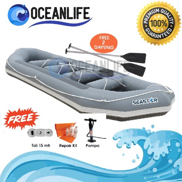 Jual SEASTAR - Perahu Karet Rafting Boat Arung Jeram 6-12 Orang ...