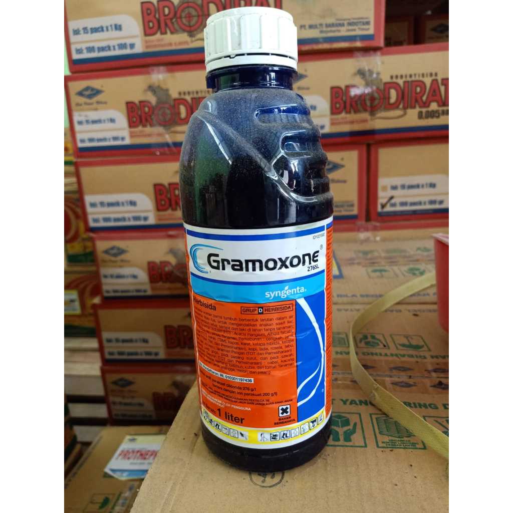 Jual Herbisida Gramoxone 276SL Obat rumput 1 liter | Shopee Indonesia