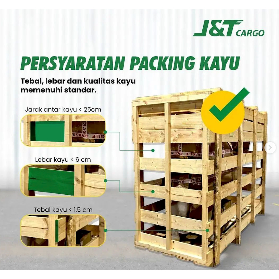 Jual Packing Kayu Khusus JNT Kargo | Shopee Indonesia