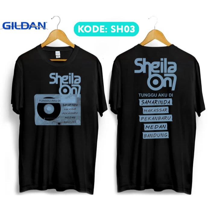 Jual Kaos sheila on 7 konser 2024 tunggu aku di SH03 | Shopee Indonesia