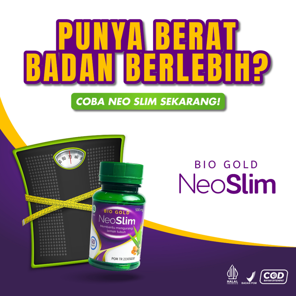 Jual Neo Slim BIOGOLD Herbal Alami untuk Membantu Penurunan Berat Badan ...