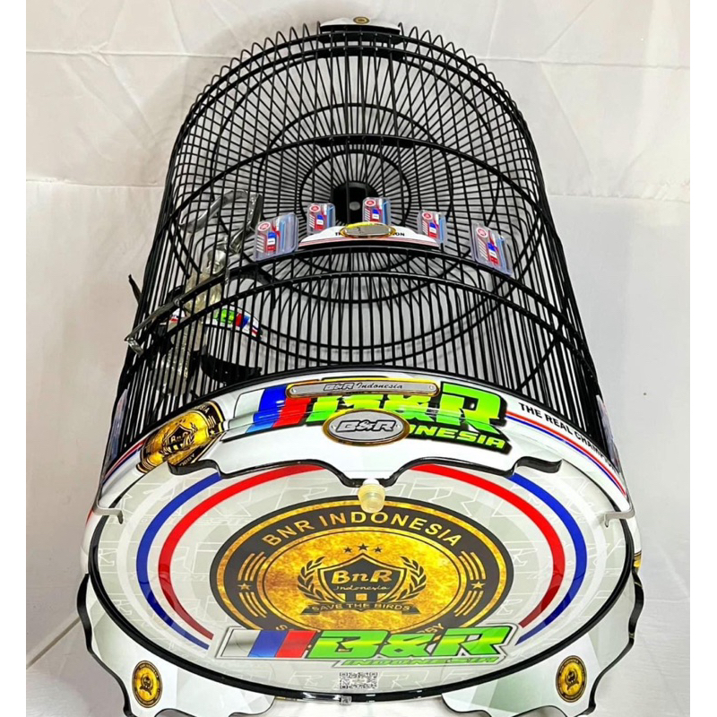 Jual Sangkar Kandang Burung Murai No 2 BNR B&R Decal Terbaru Original ...