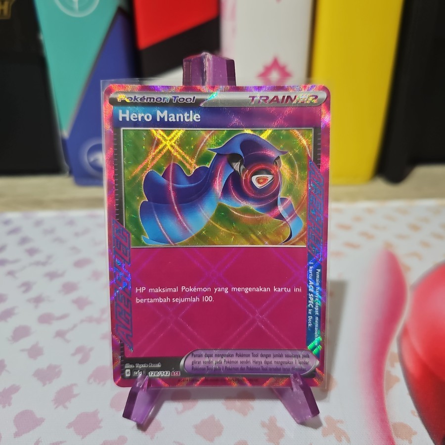 Jual hero mantle ace spec sv5s original indonesia kartu pokemon ...