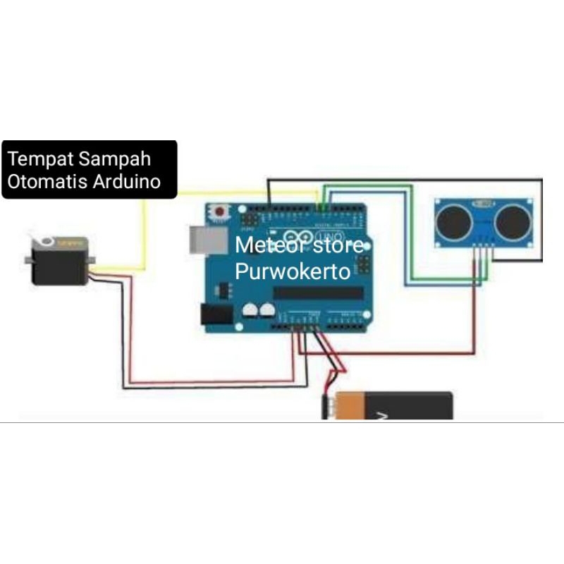 Jual tempat sampah Otomatis arduino sensor ultrasonik jarak hcsr04 ... Jual tempat sampah Otomatis arduino sensor ultrasonik jarak hcsr04 ...