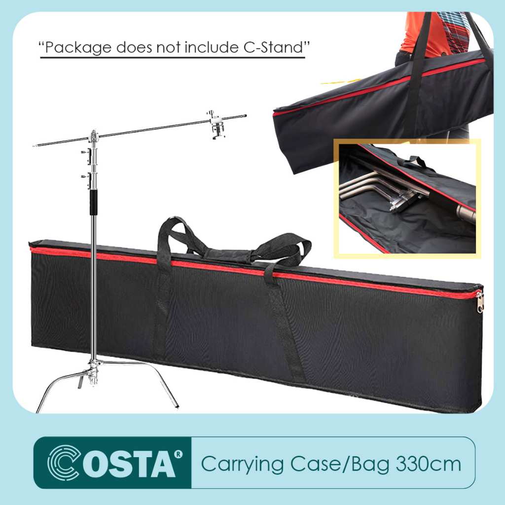 Jual COSTA Bag C Stand Heavy Duty Tas Universal Stand Light,Boom Arm ...