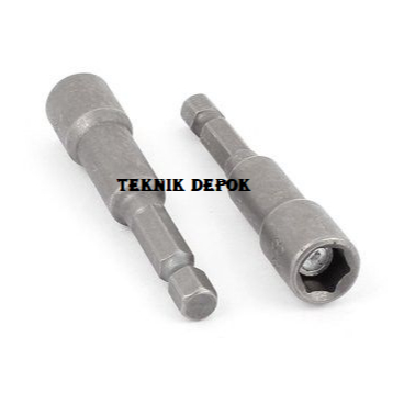 Jual Magnetic Nut Setter 8 mm x 65 mm Mata Bor Sok Sock Obeng Skrup Roofing Kunci Baut Baja ...