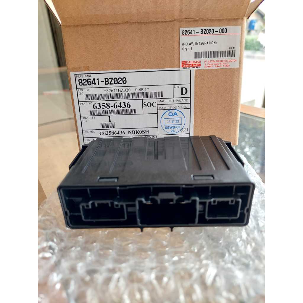 Jual Relay Integration No.1, Induk Pusat, Toyota Agya, Ayla, Toyota Calya, Sigra. Original 82641 ...