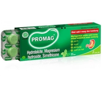 Jual Promag Tablet 1 Strip 10 Tablet | Shopee Indonesia
