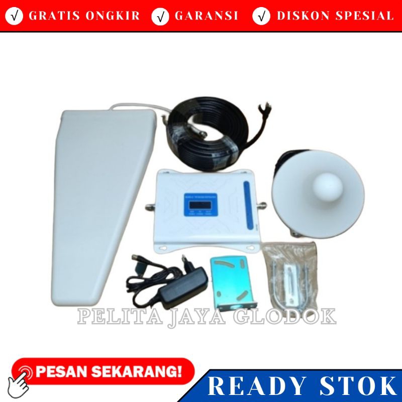 Jual PENGUAT SINYAL GSM HIROKA T90 Tri band 2G 3G 4G | Shopee Indonesia