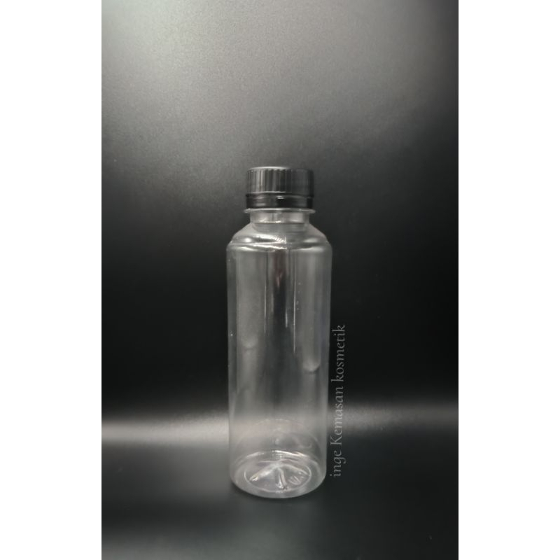 Jual BOTOL ALMOND 250 ML BENING TUTUP HITAM / BOTOL KEMASAN MINUMAN ...