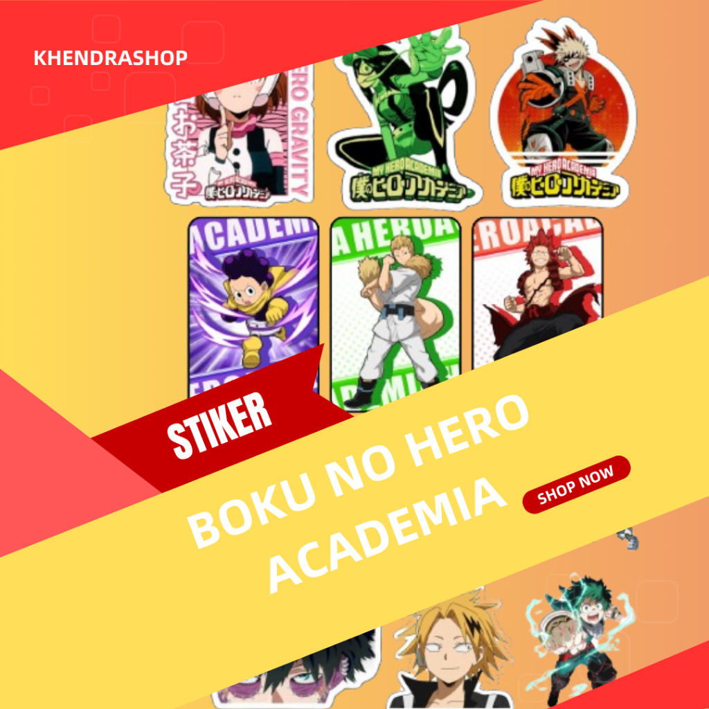 Jual STIKER PACK BOKU NO HERO ACADEMIA GLOSSY/DOFF | Shopee Indonesia