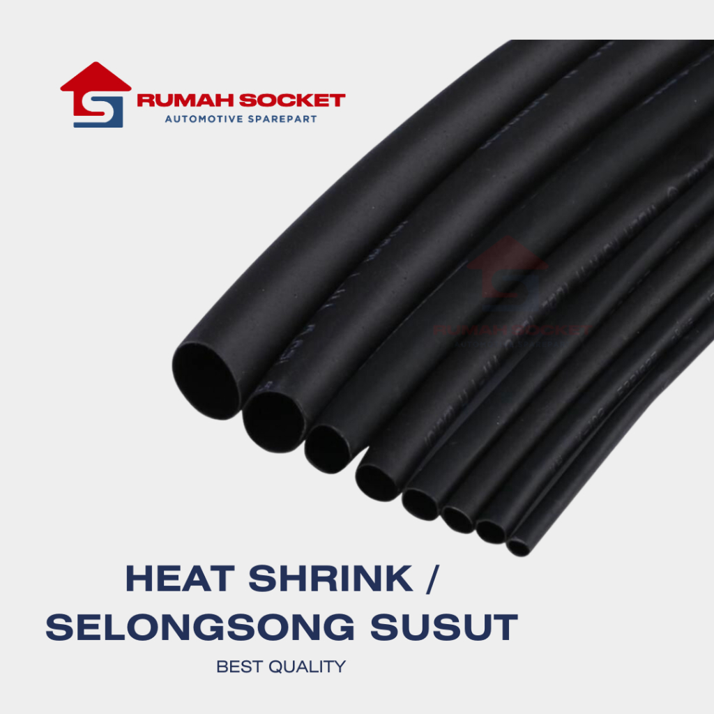 Jual SELANG BAKAR / HEAT SHRINK TUBE / SELONGSONG KABEL BAKAR ...