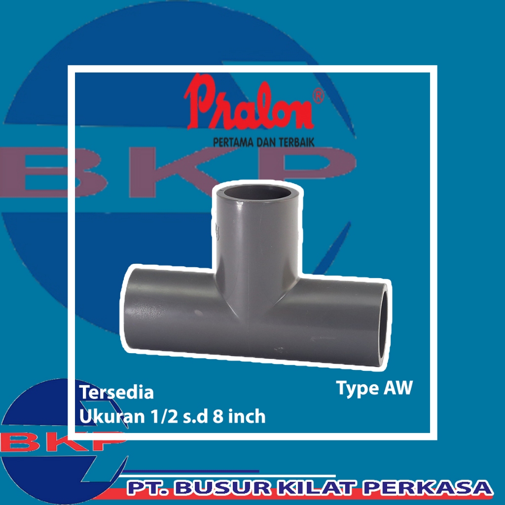 Jual Tee 2 Inch Pvc Pralon Abu Aw / Tee Pralon Abu Aw / Sambungan Pipa ...